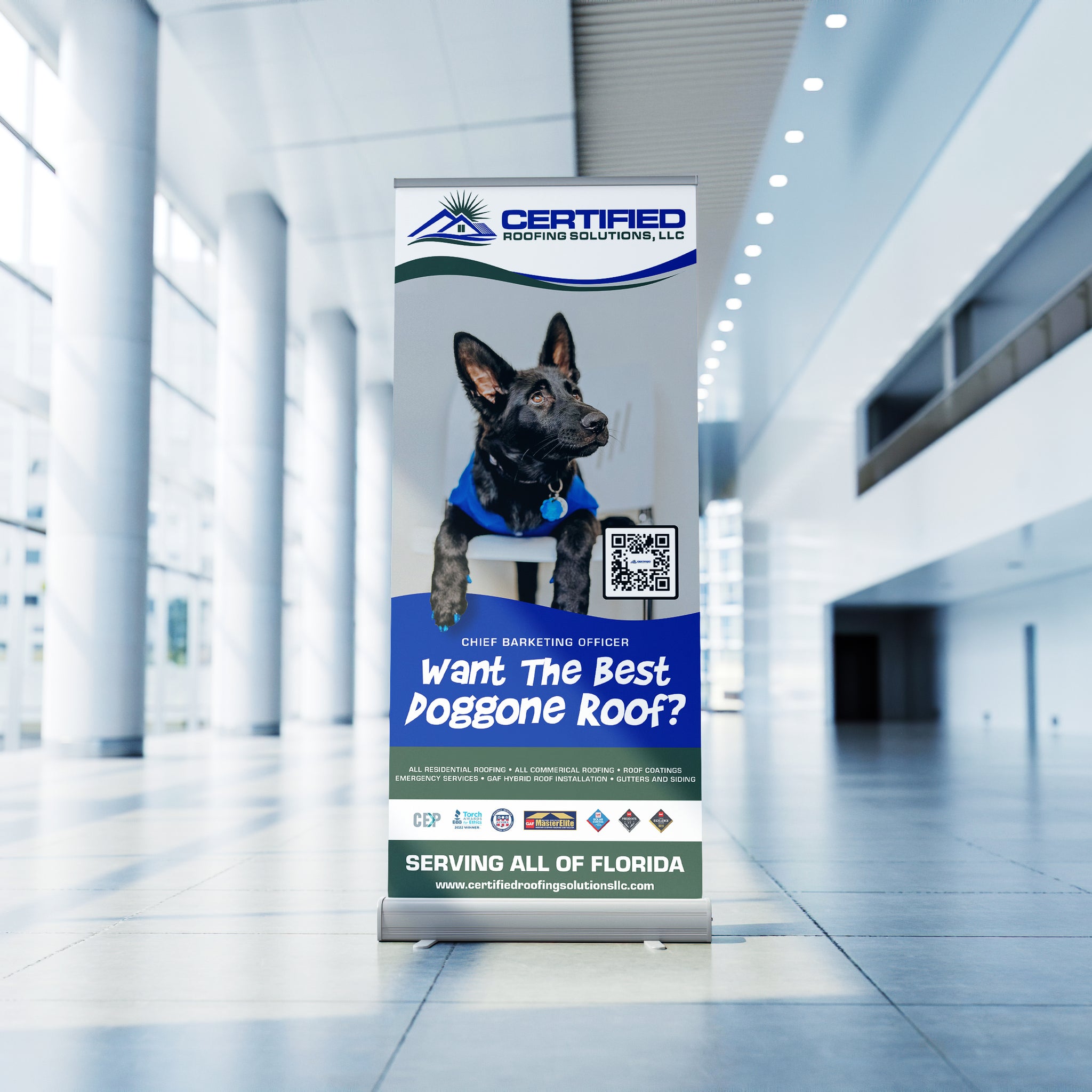 Retractable Banners (33.5 x 79) – DOPE Marketing